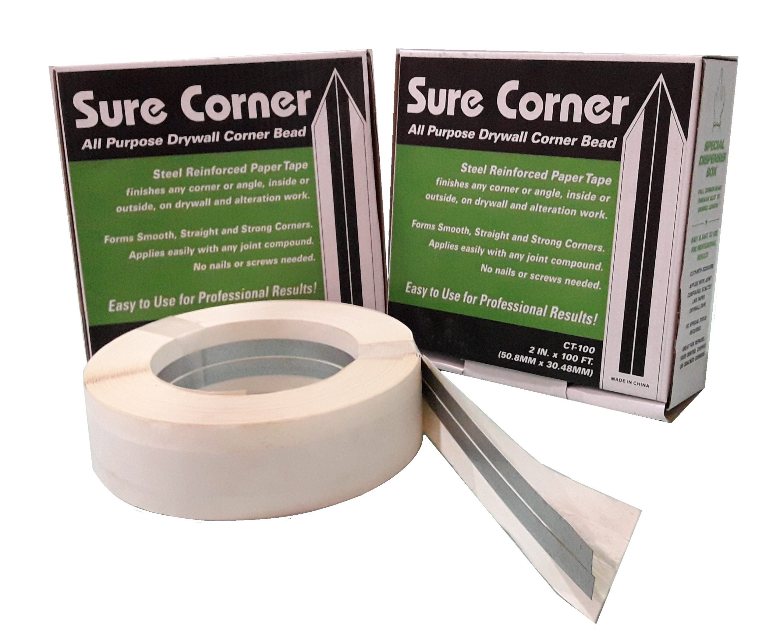 Flex Corner Tape (metal) 30,8m x 5.24cm – Hurricane Steel