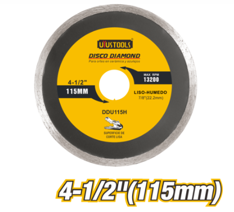 Wet Diamond Cutting Disc (115mm) – Hurricane Steel
